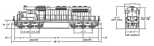 SD40-2 Technical Information | Conrail Photo Archive